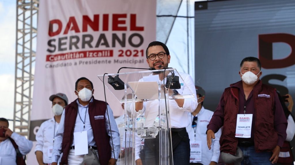 DANIEL SERRANO CIERRA CAMPAÑA CON EL RESPALDO DE MÁS DE 5 MIL IZCALLENSES