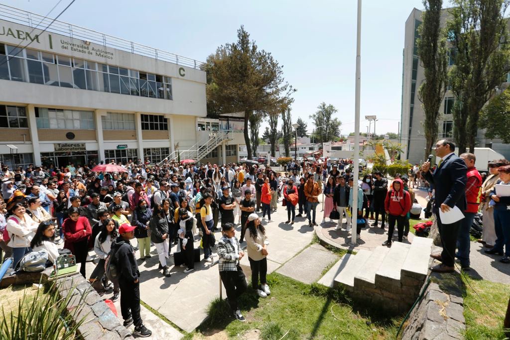 COMUNIDAD DE LA UAEMÉX, LISTA PARA ACTUAR ANTE UN SISMO