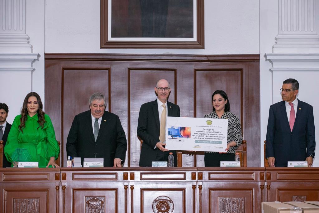 RECIBE FACULTAD DE DERECHO DE LA UAEMéx EQUIPO PARA FORTALECER LA ...